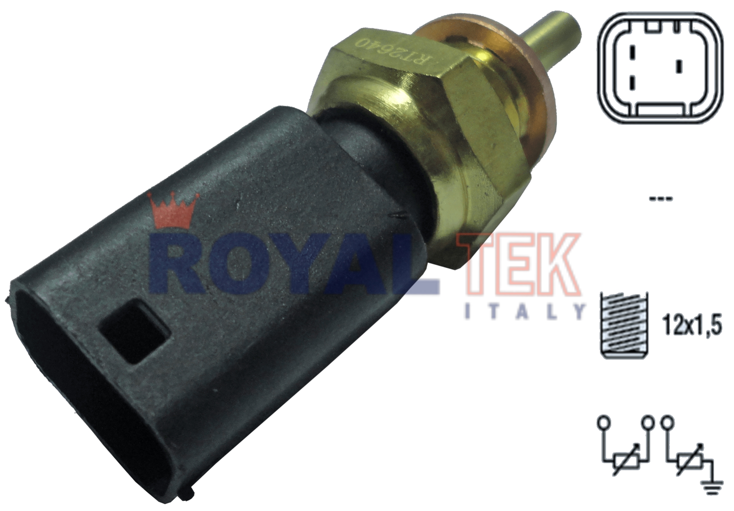 Bulbo Sensor Temperatura RoyalTek - Autopiezas de Avanzada
