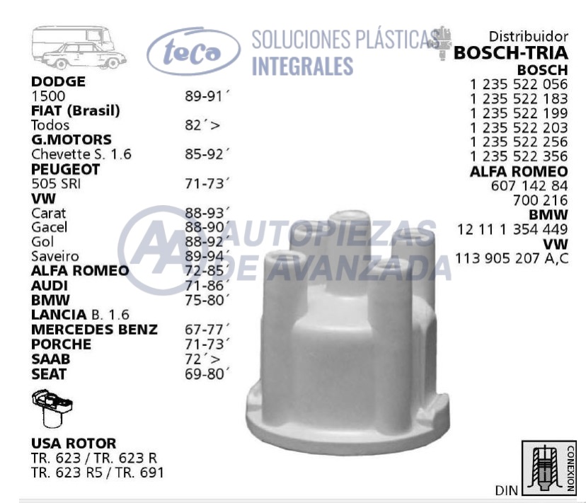 Producto TD902 - Autopiezas de Avanzada