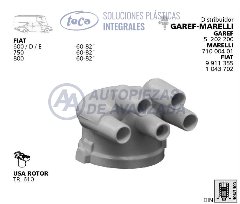 Producto TD910 - Autopiezas de Avanzada