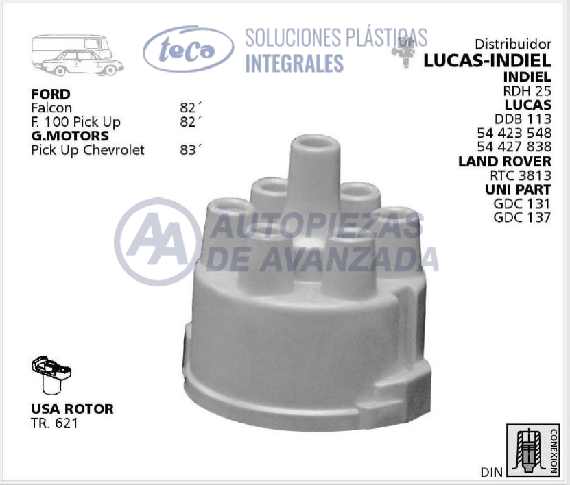 Producto TD920 - Autopiezas de Avanzada
