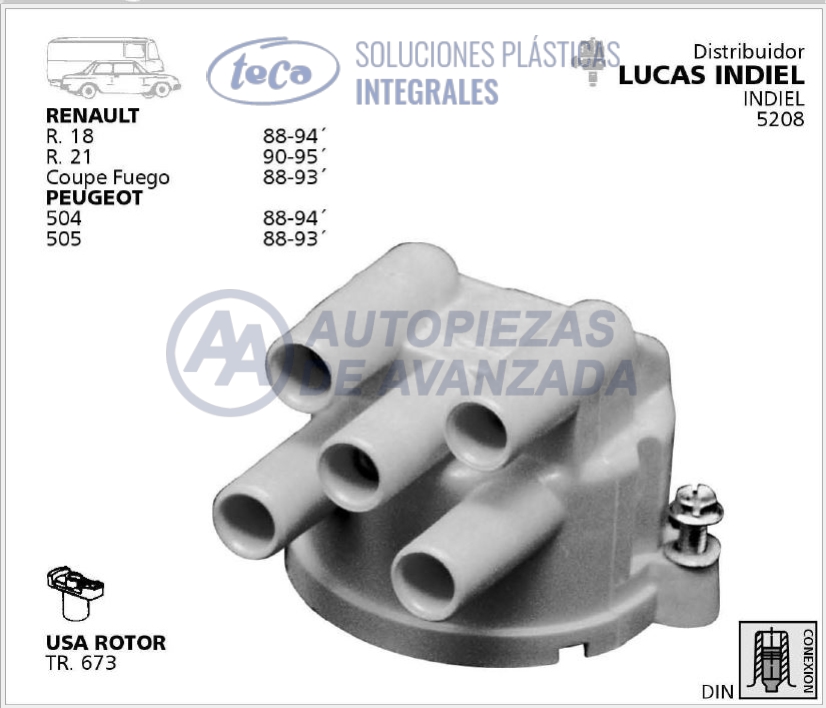 Producto TD973 - Autopiezas de Avanzada